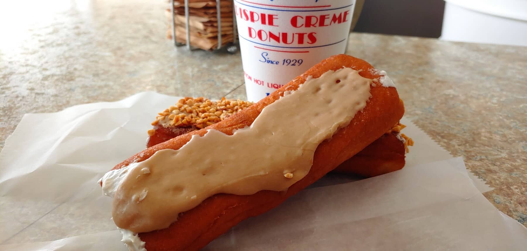 Crispie Creme Donuts - Dimple Dash Review | Dimple Times